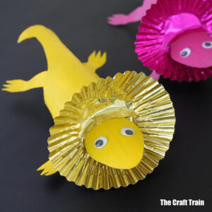 frilled neck lizard craft - The Craft Train