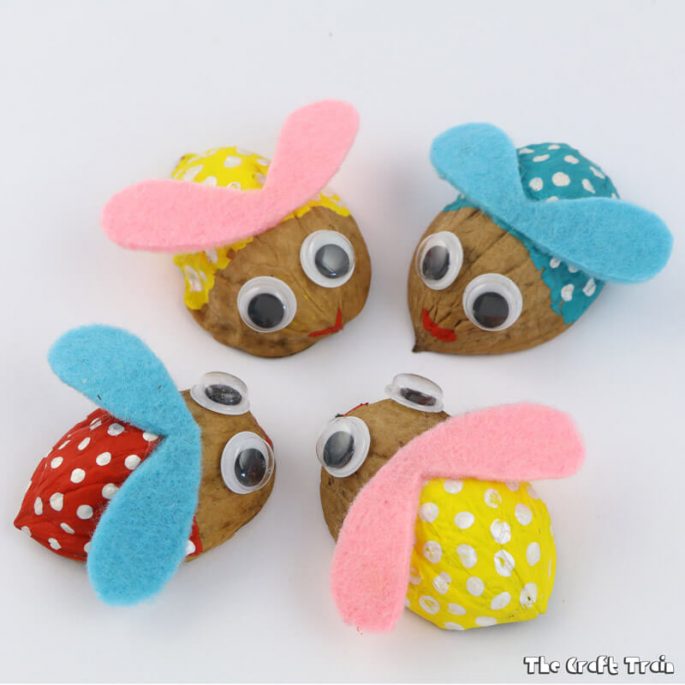 Walnut bug craft - The Craft Train