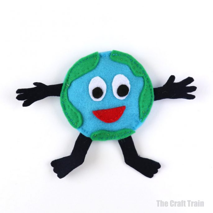 Happy earth sewing craft - The Craft Train