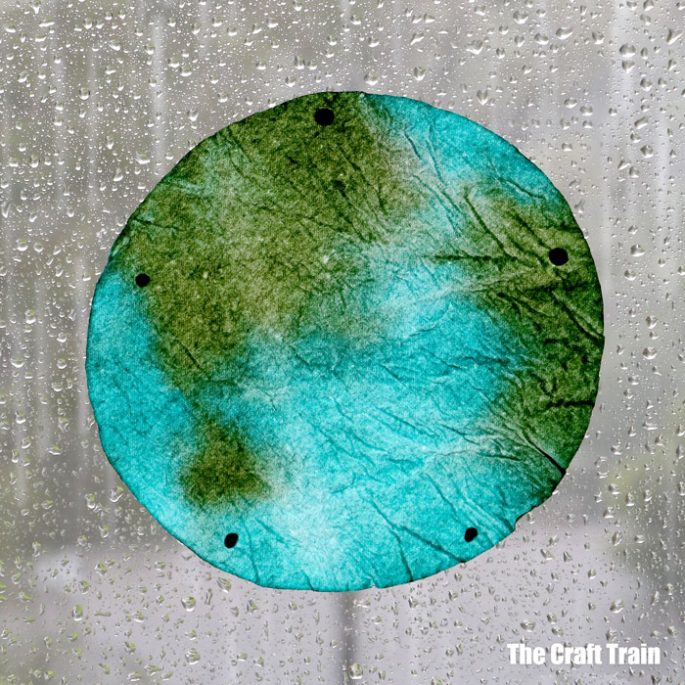 Sun catcher earth craft - The Craft Train