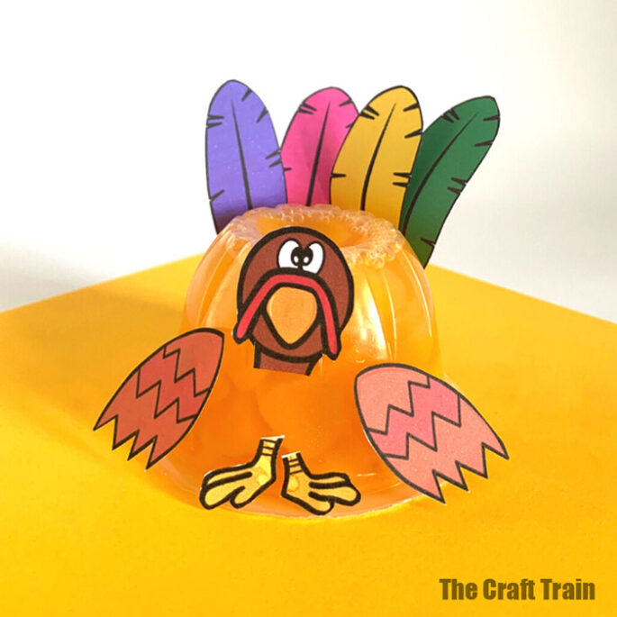 turkey snack cup - The Craft Train