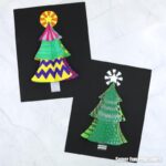 Christmas Tree Doodle Art - The Craft Train