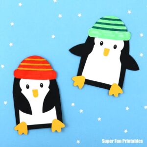 Penguin card - The Craft Train